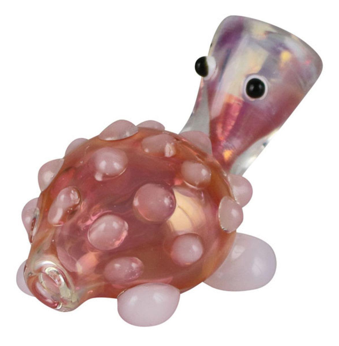 Tiny Turtle Glass Pipe– Puff Pour Play